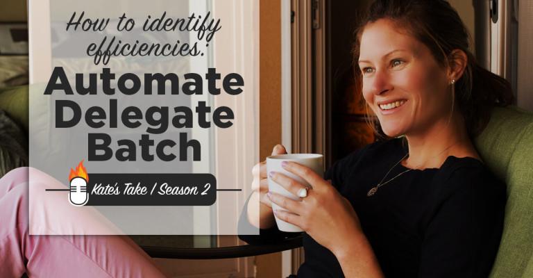 S2E5: How to identify efficiencies within each of your systems ...